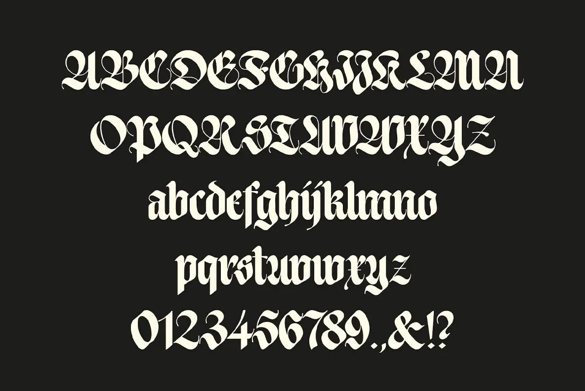 ED Bathurst Font - YouWorkForThem