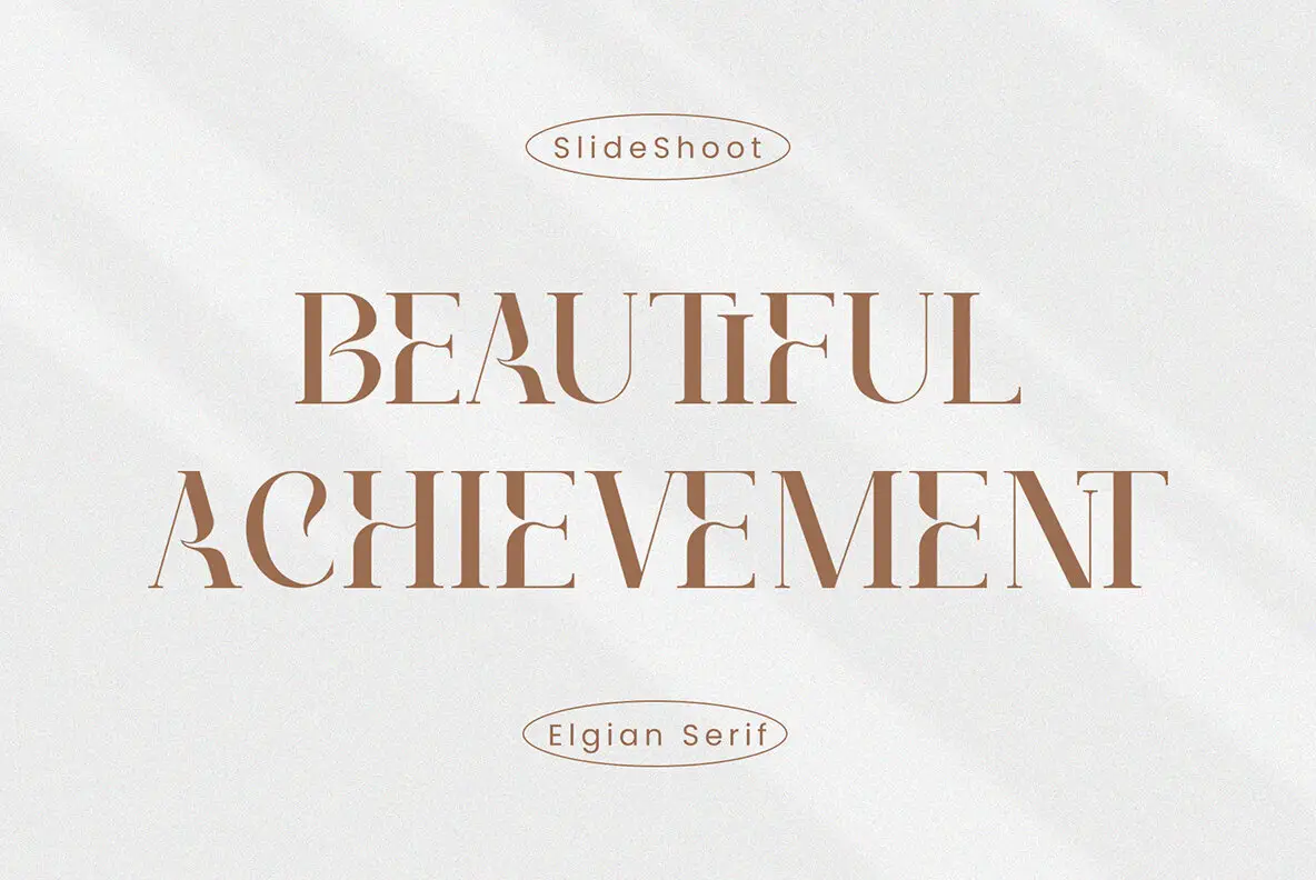 Elgian Font - YouWorkForThem