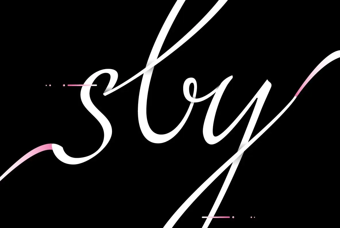 Lush Font - YouWorkForThem