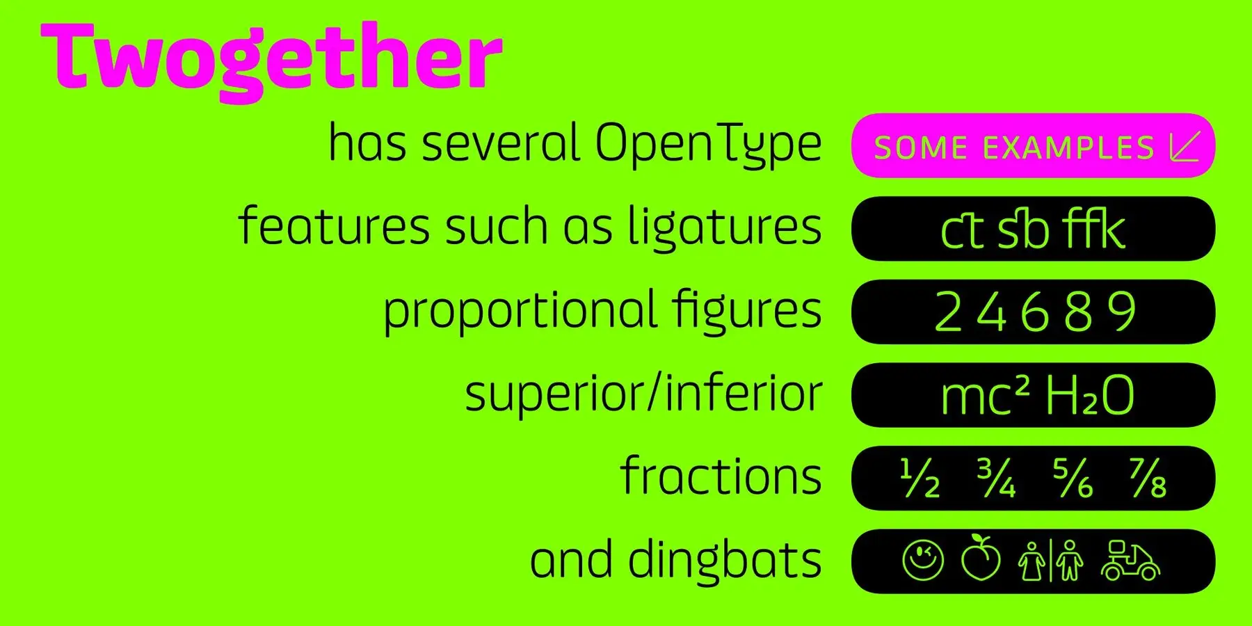 Twogether Rounded Font - FontPath