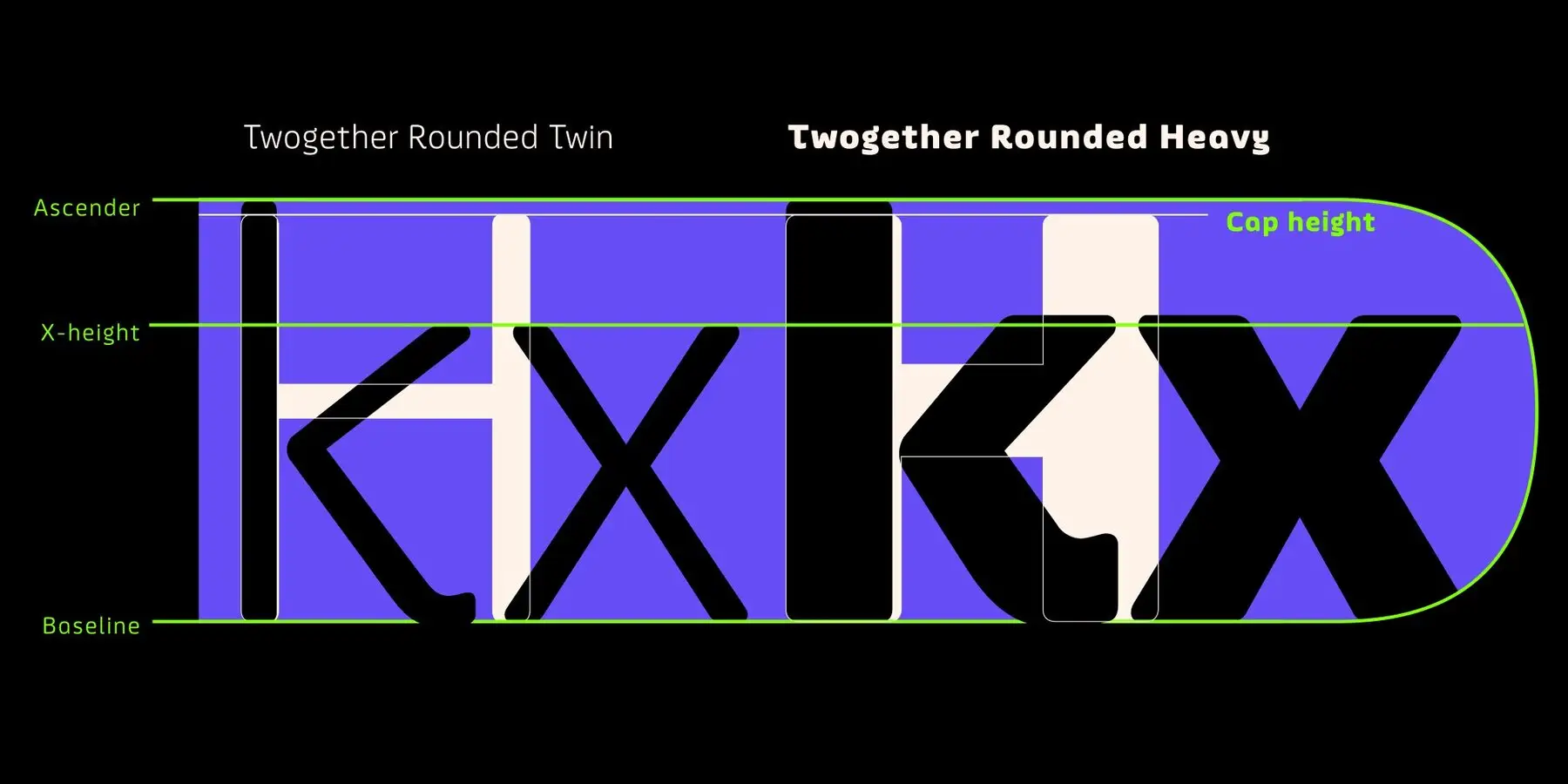 Twogether Rounded Font - FontPath