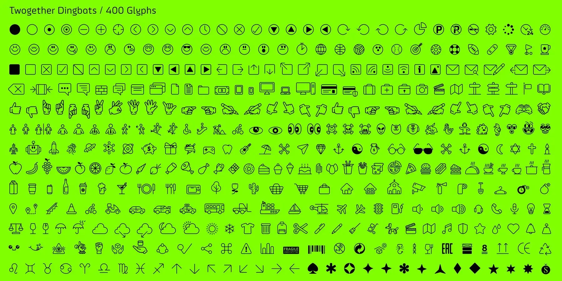 Twogether Rounded Font - FontPath