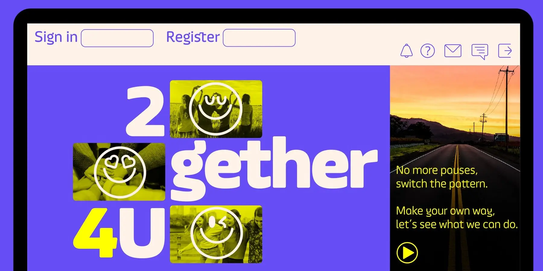 Twogether Rounded Font - FontPath