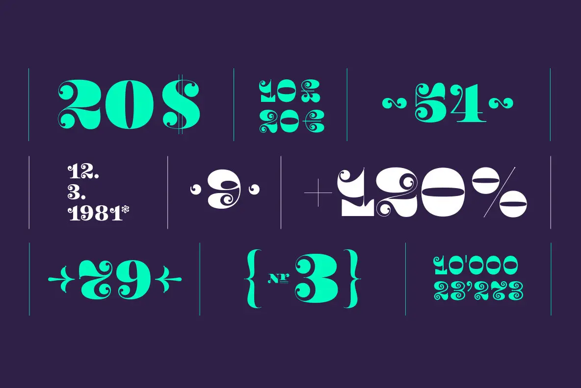 Fab Figures Font - YouWorkForThem Fab Figures Font - YouWorkForThem