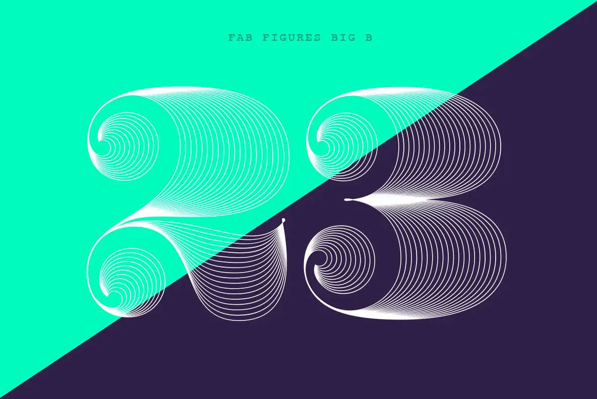 Fab Figures Font Font - FontPath