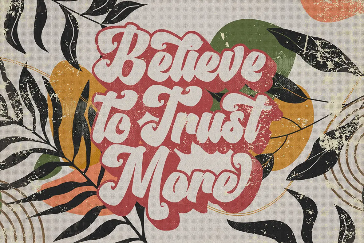 Middle Thread Font - YouWorkForThem