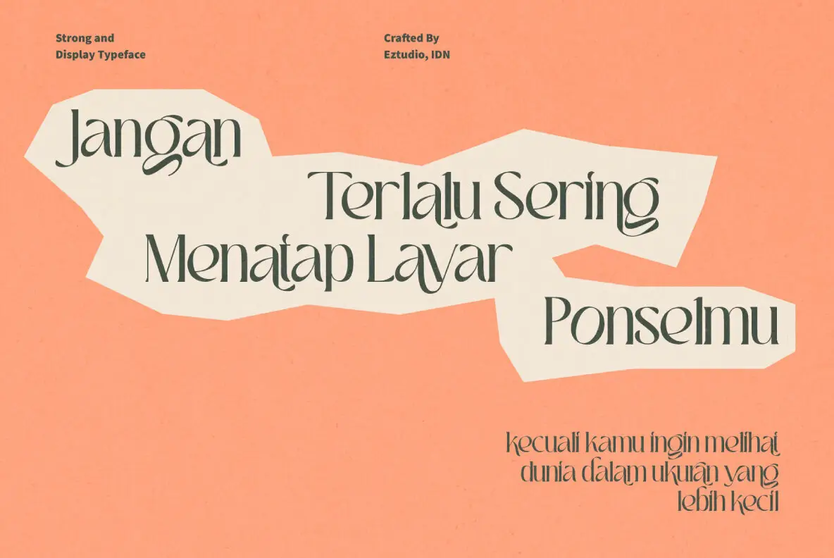Ez-Sanjaya Font - FontPath