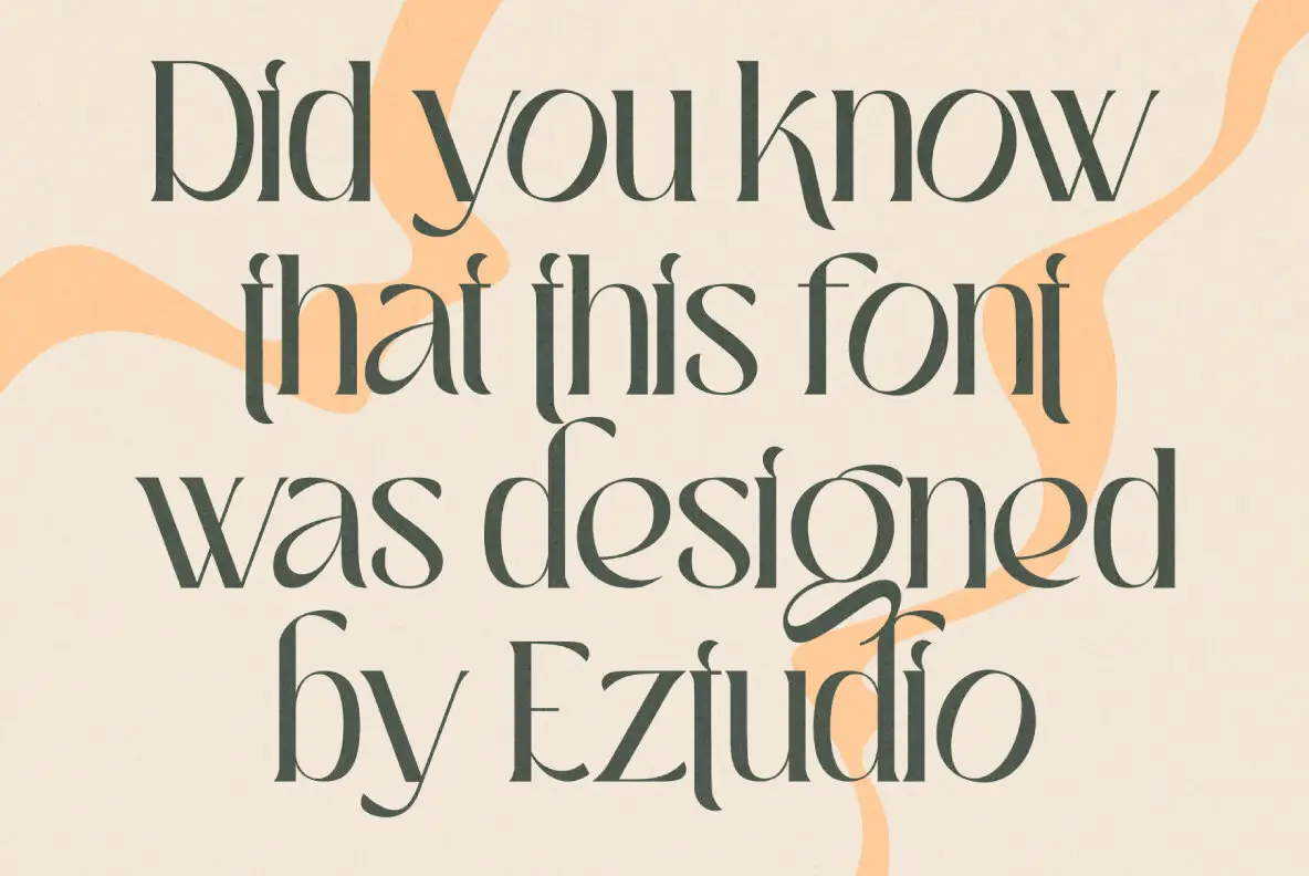 Ez-Sanjaya Font - YouWorkForThem