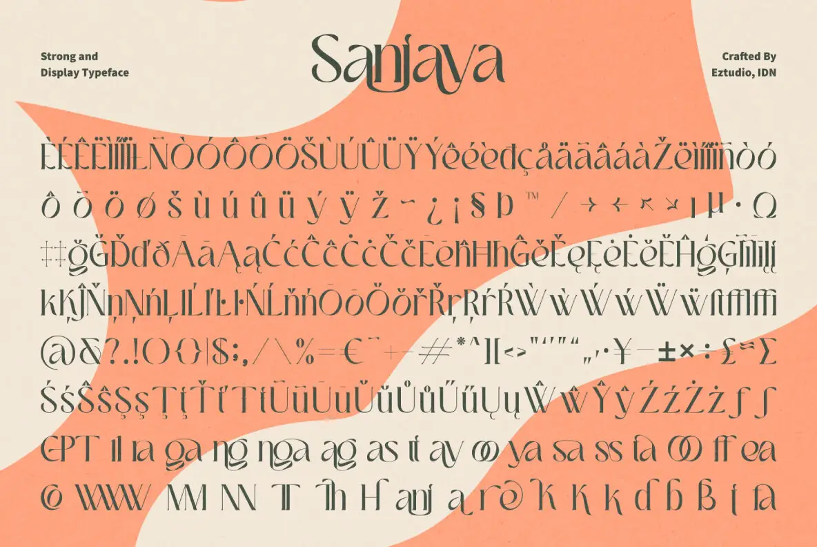 Ez-Sanjaya Font - YouWorkForThem