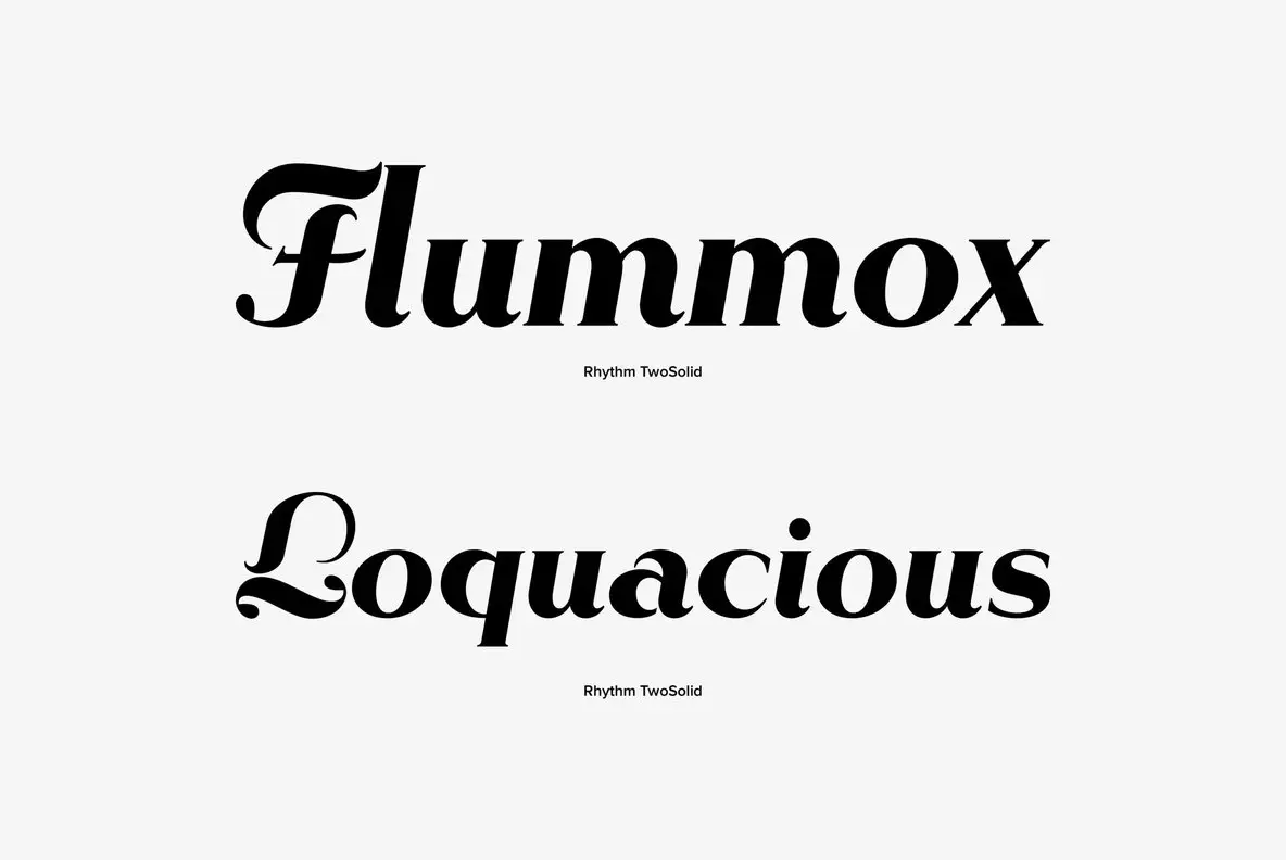 Rhythm Font - YouWorkForThem