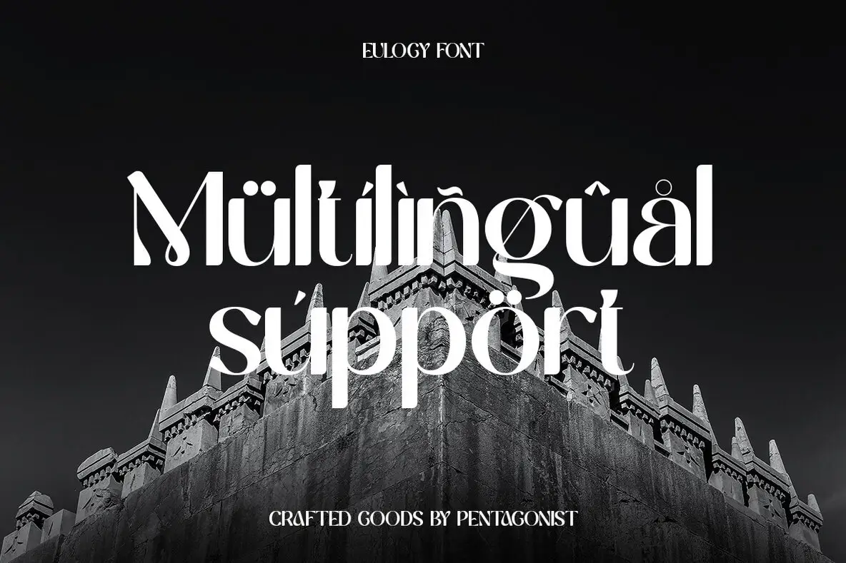 Eulogy Font - YouWorkForThem