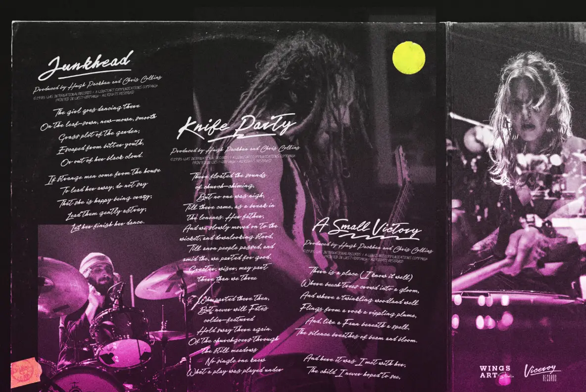 Sleeve Notes Font - YouWorkForThem