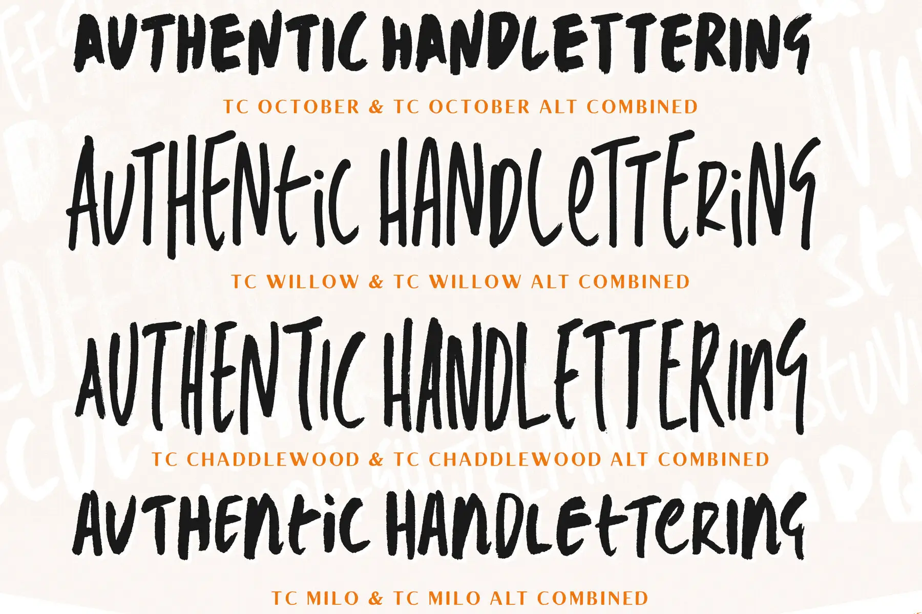 FullAQuirks Handwritten Fonts Pack Font - FontPath