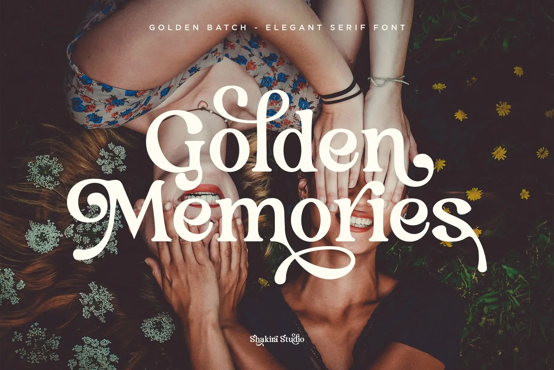 Golden Batch Font - YouWorkForThem