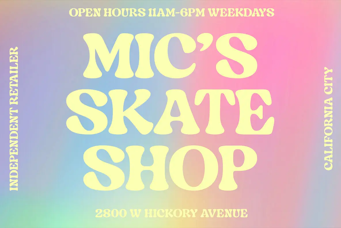 Indigo Sky Font - FontPath