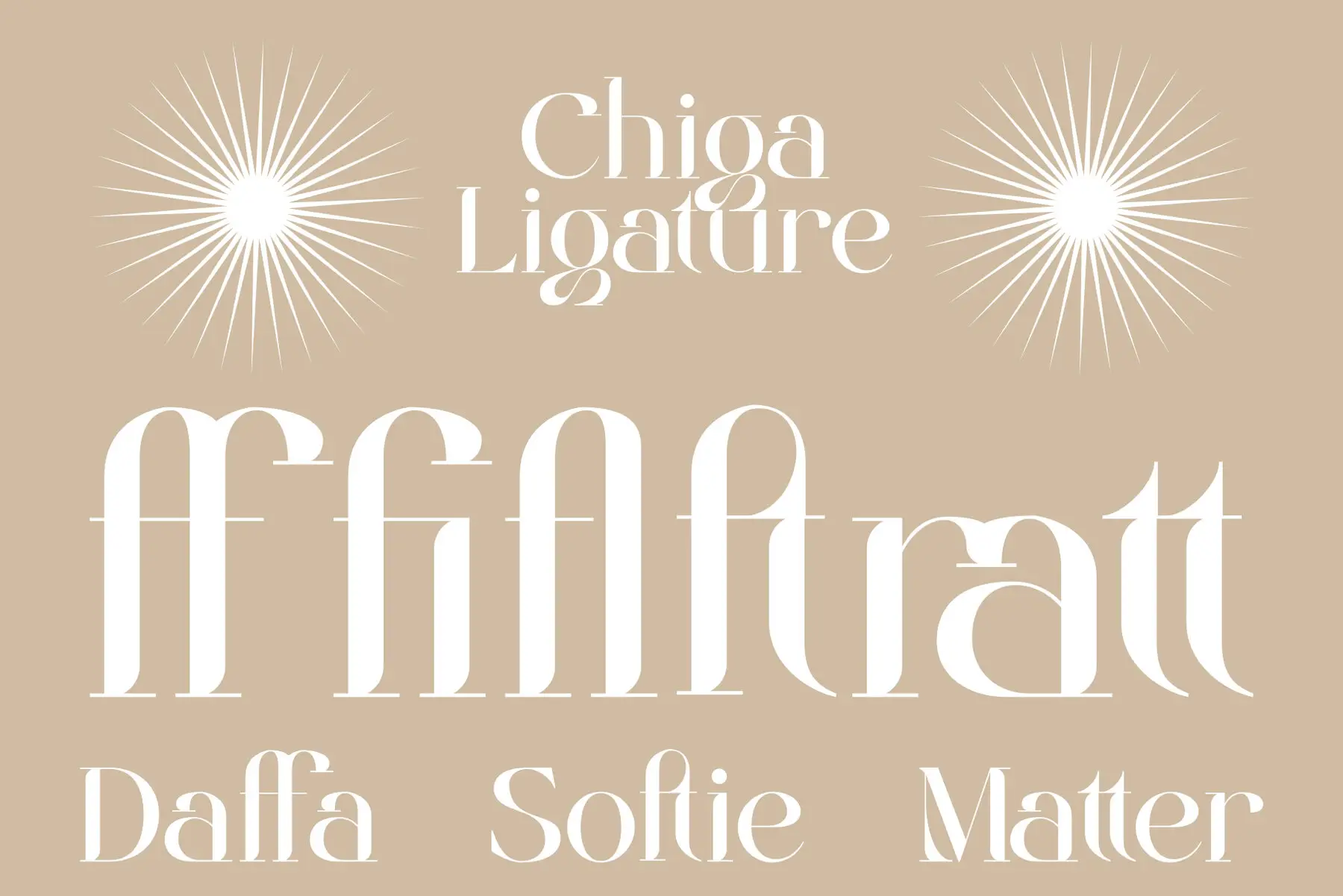 Chiga Font - YouWorkForThem