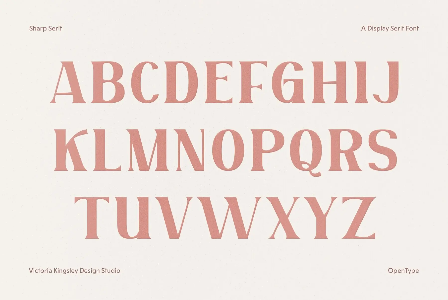 Sharp Serif Font - FontPath