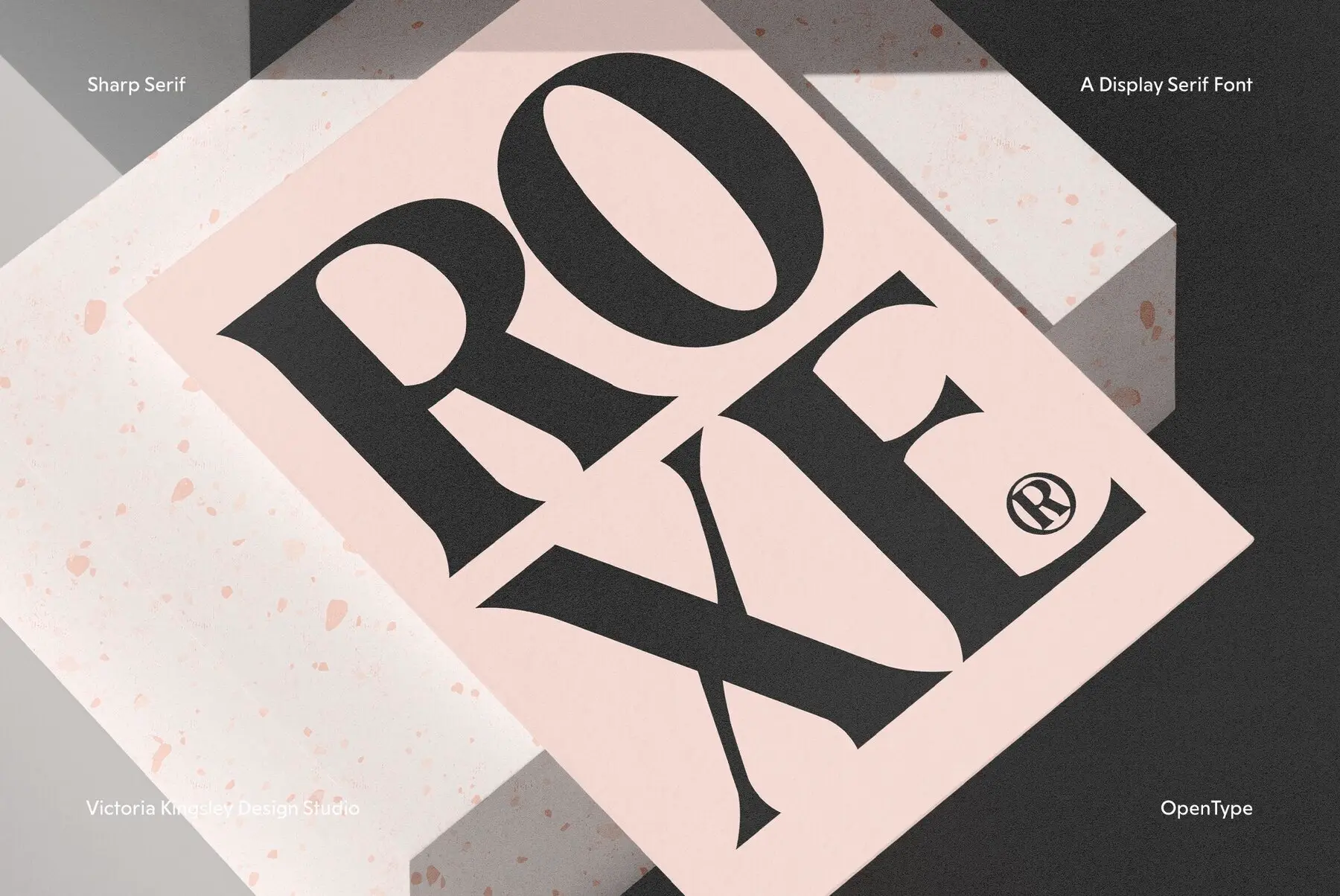 Sharp Serif Font - FontPath