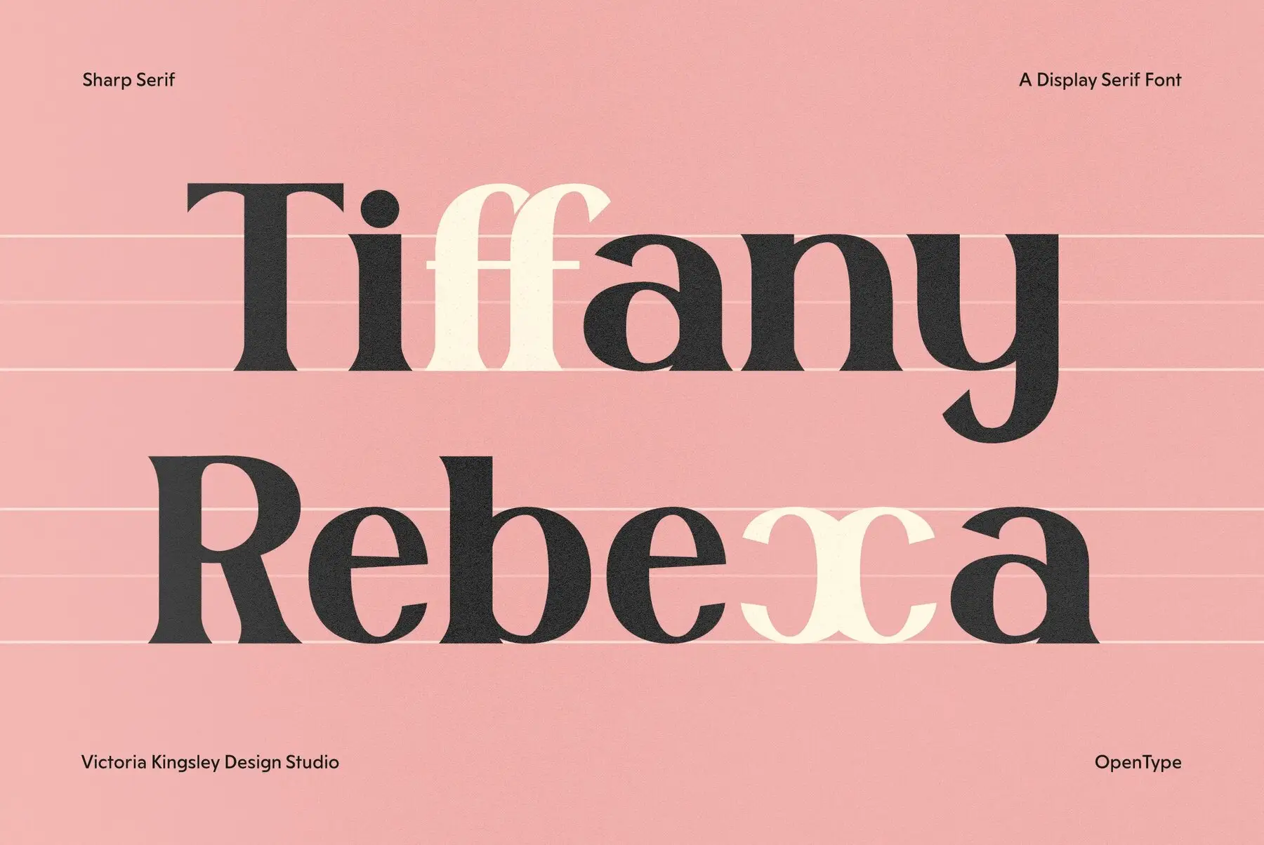 Sharp Serif Font - YouWorkForThem