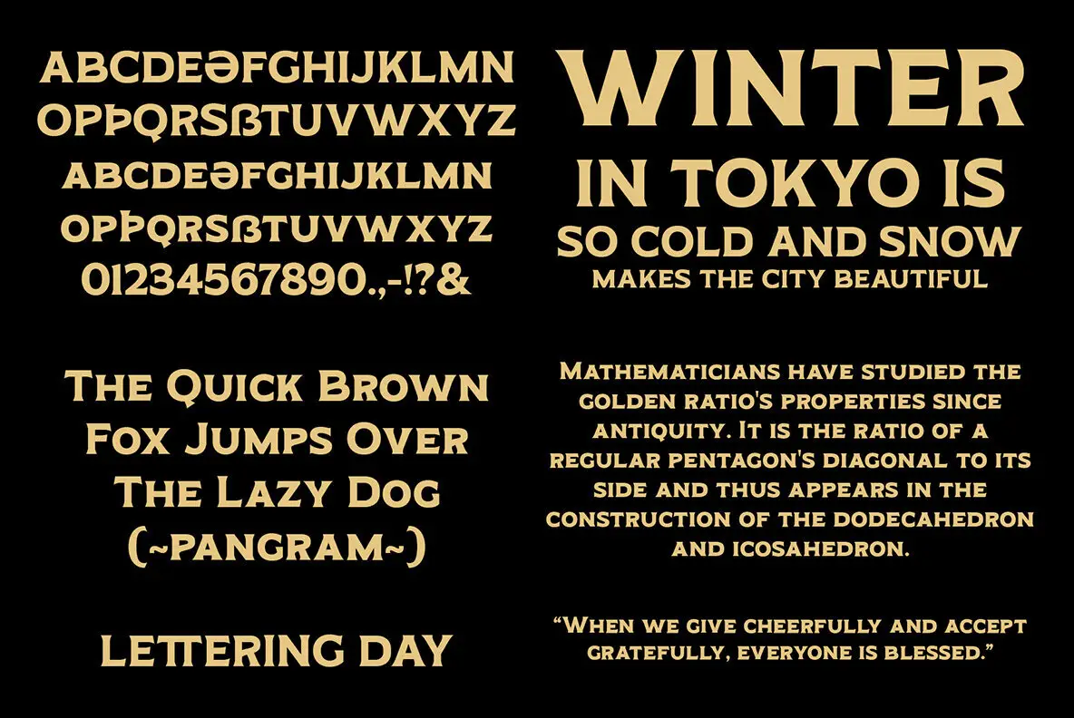 ED Pinehouse Font - YouWorkForThem