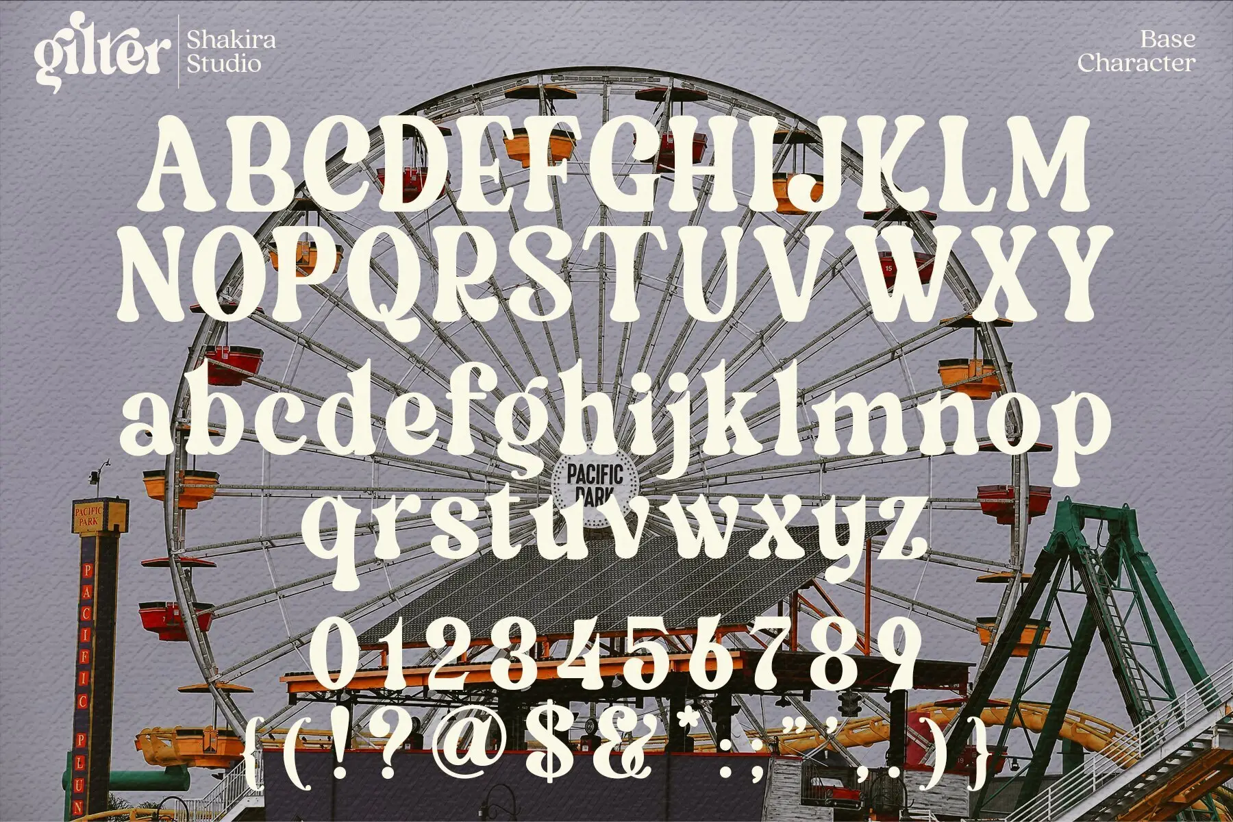 Gilter Font - YouWorkForThem