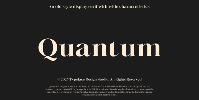 Typeface Design Studio Fonts - YouWorkForThem