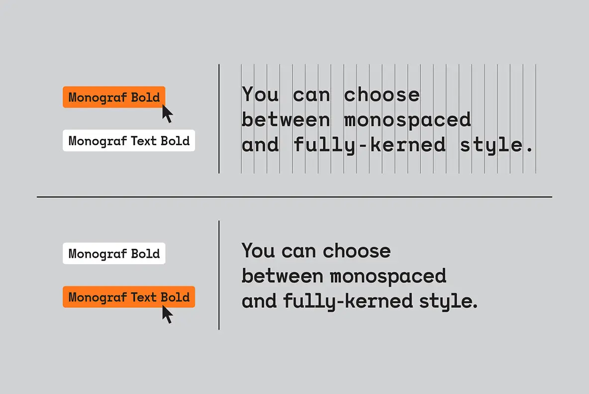 Monograf Font - YouWorkForThem