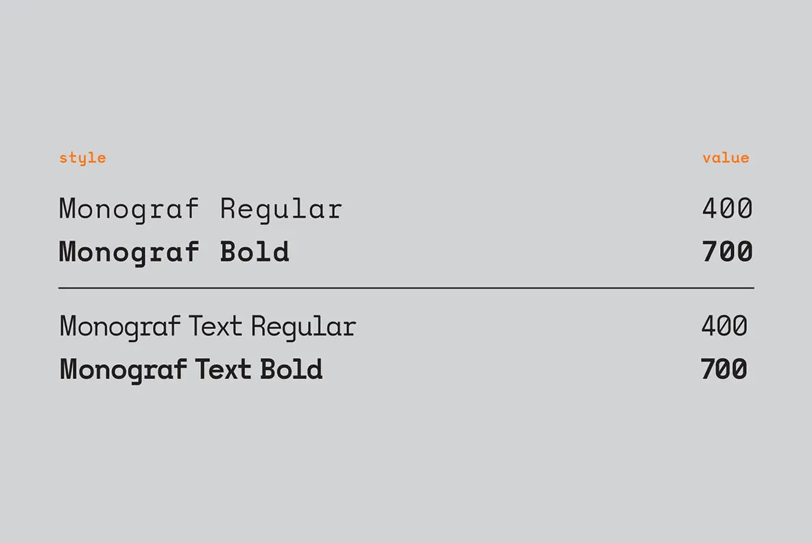 Monograf Font - YouWorkForThem