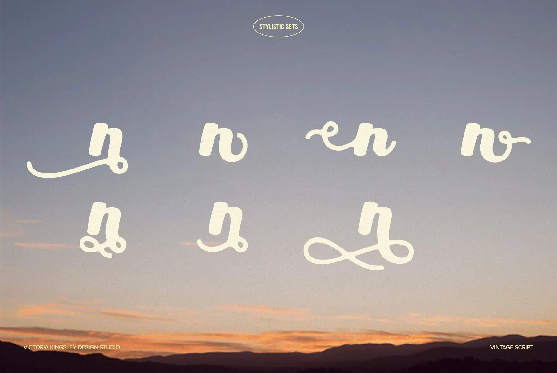 Vintage Script Font - YouWorkForThem