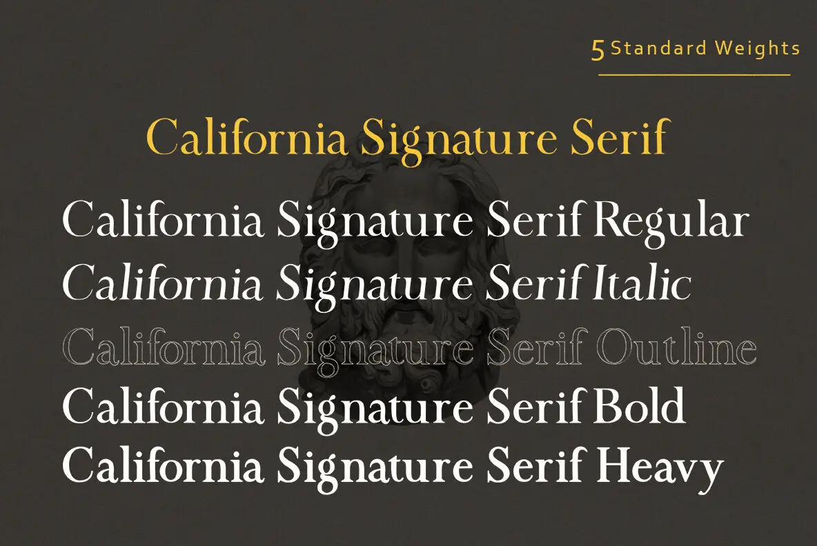 California Signature Font - YouWorkForThem