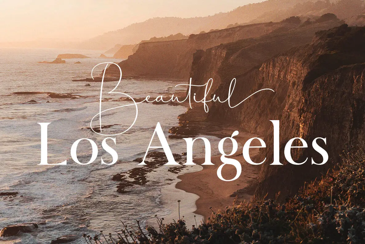 California Signature Font - YouWorkForThem