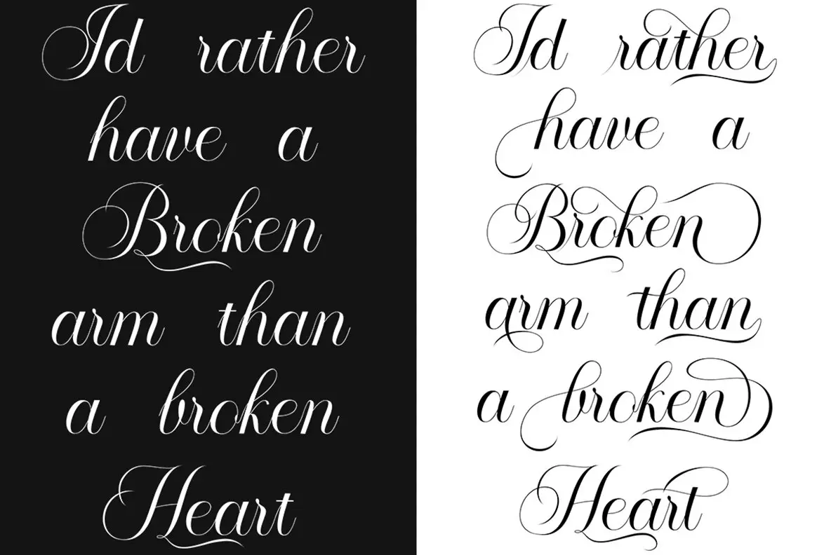 Amour Script Font - YouWorkForThem