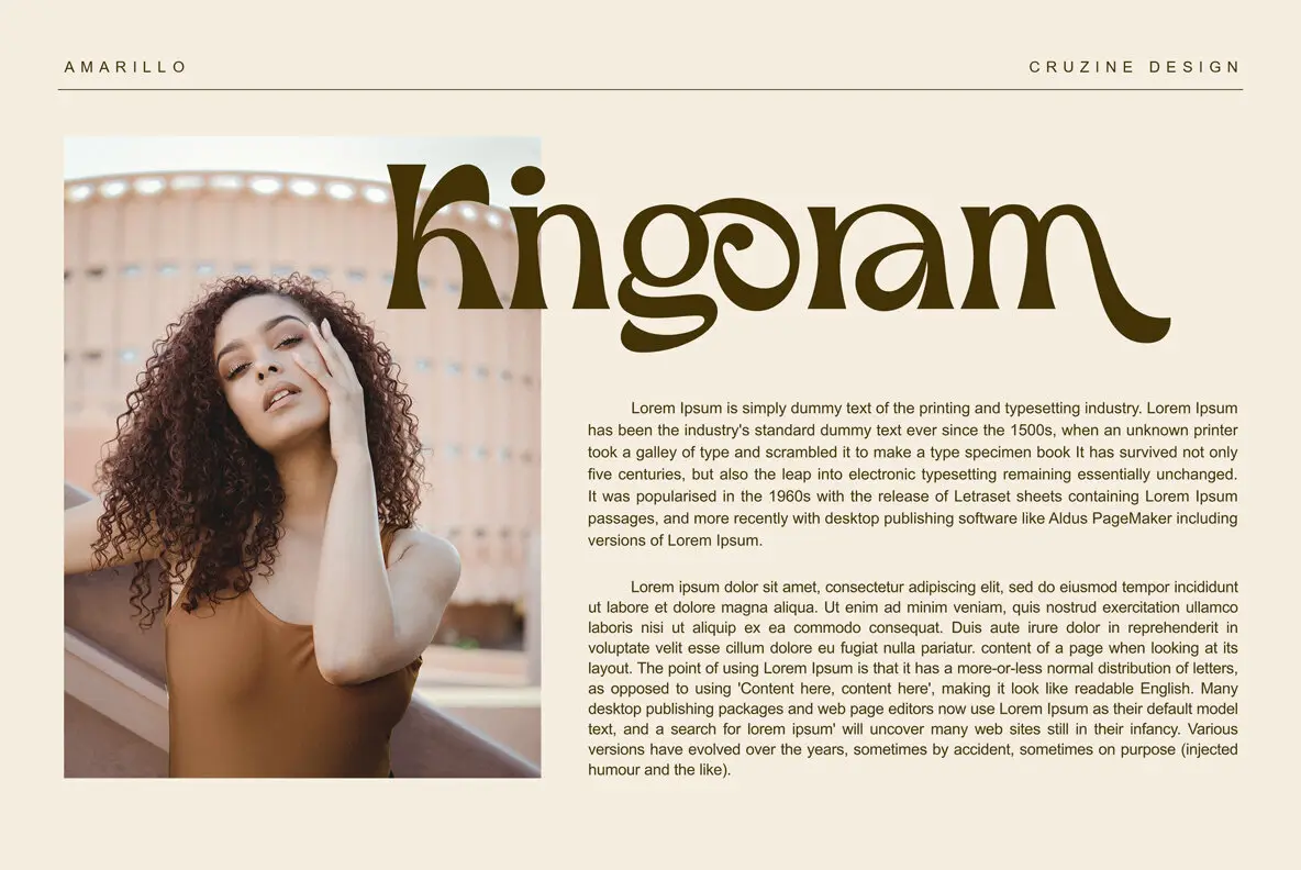 Amarillo Font - YouWorkForThem