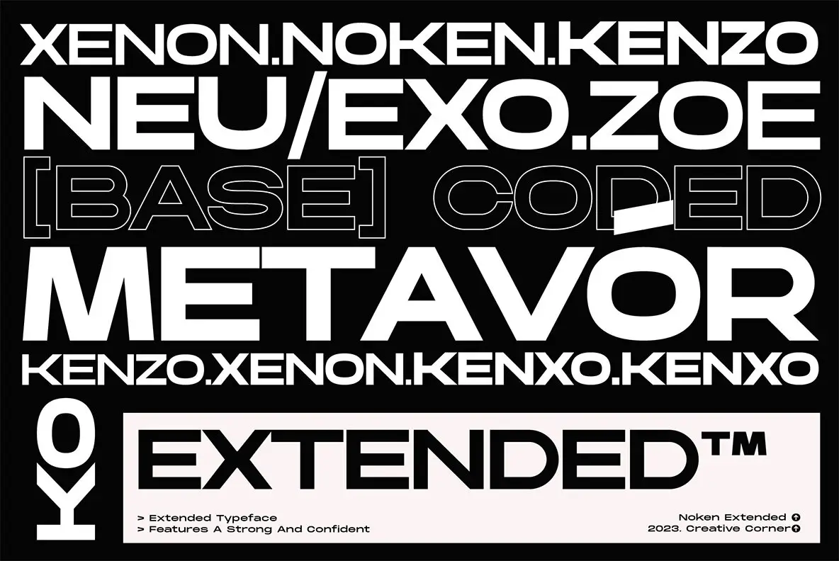 Noken Font - YouWorkForThem