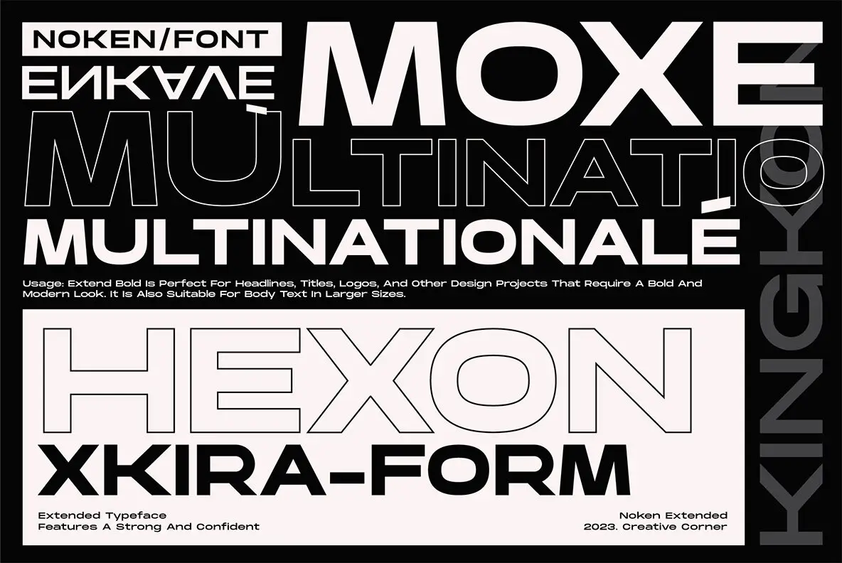 Noken Font - YouWorkForThem