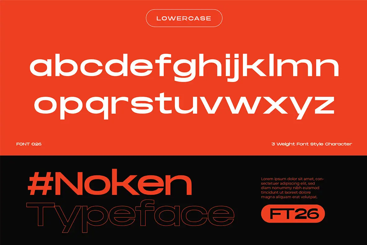 Noken Font - YouWorkForThem