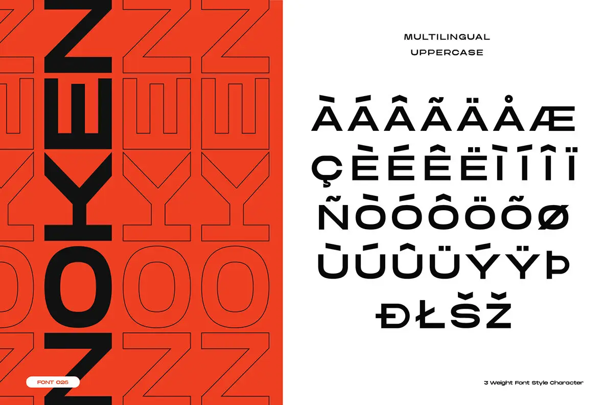 Noken Font - YouWorkForThem