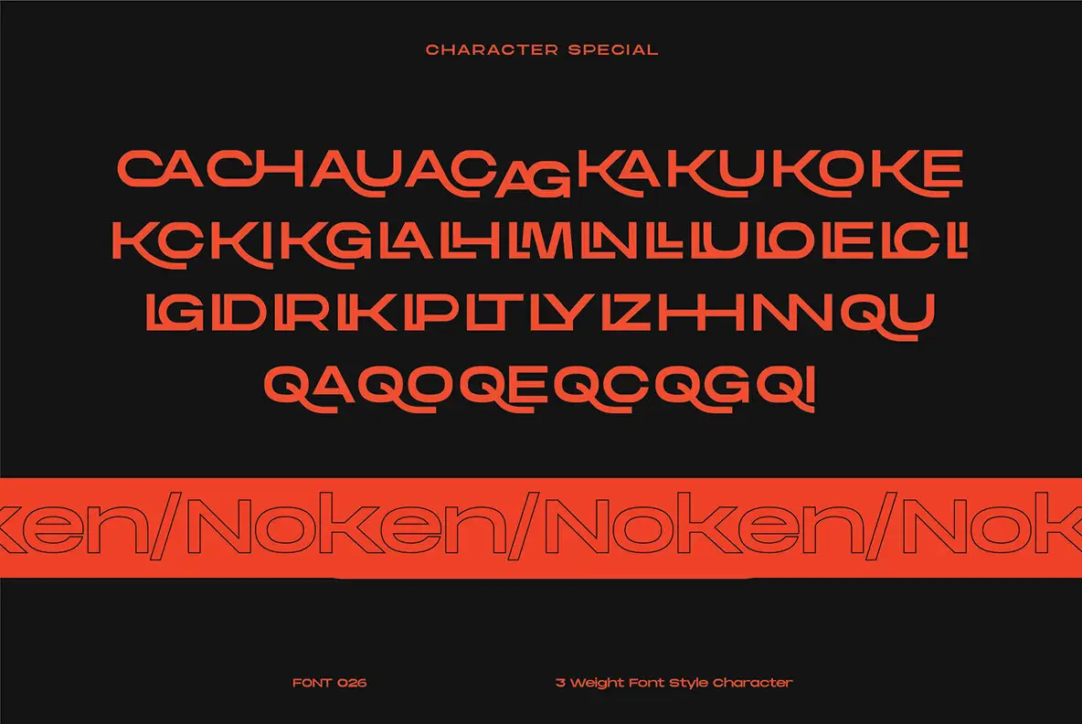 Noken Font - YouWorkForThem