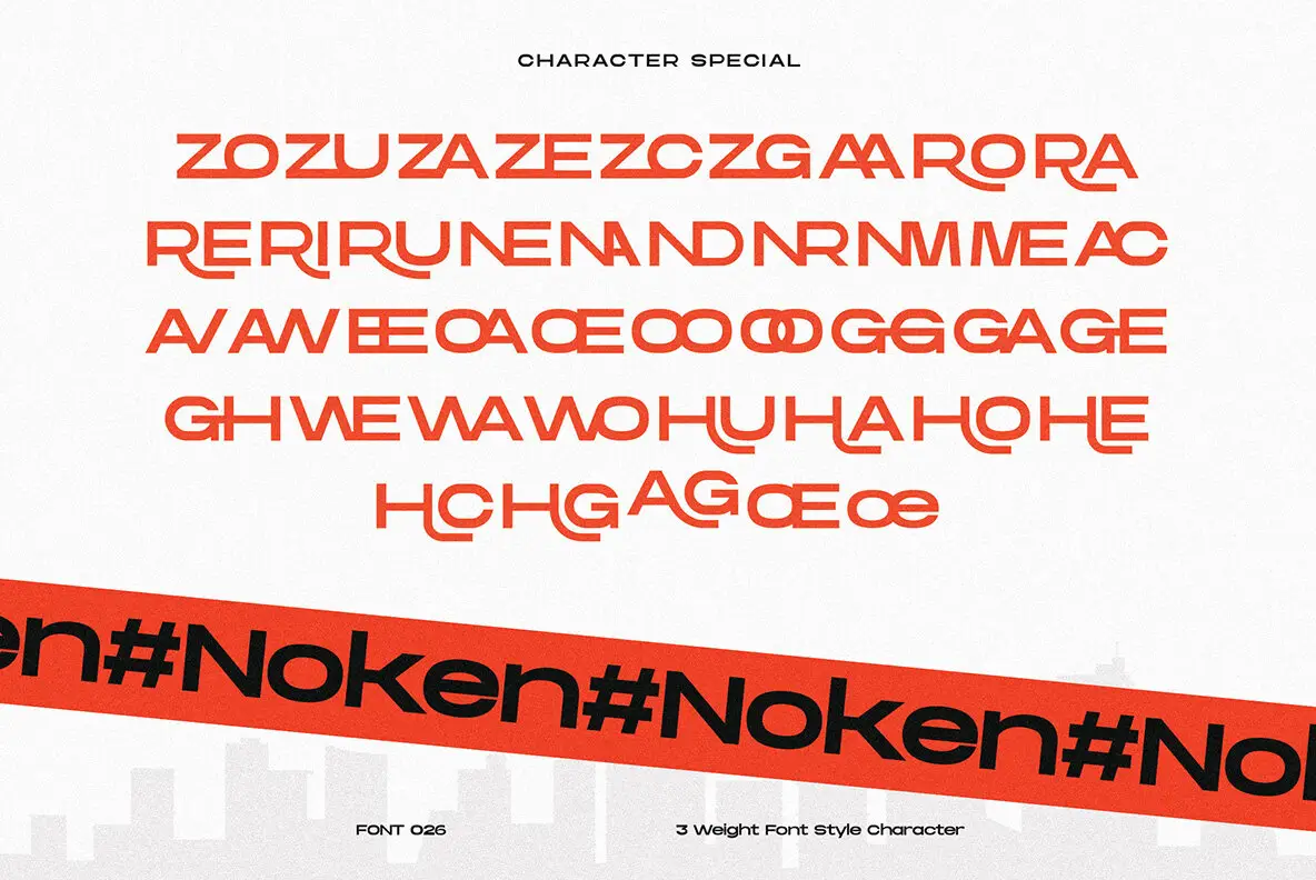 Noken Font - YouWorkForThem