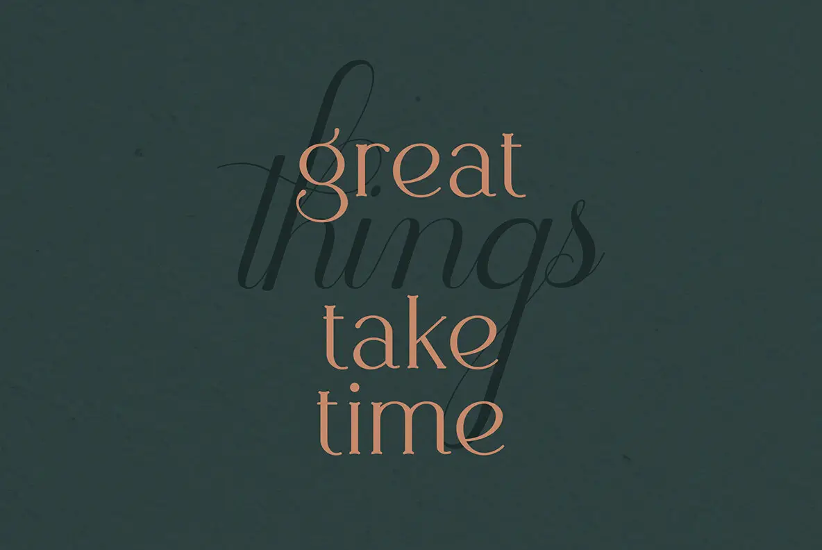 Noble Flourish Font - YouWorkForThem