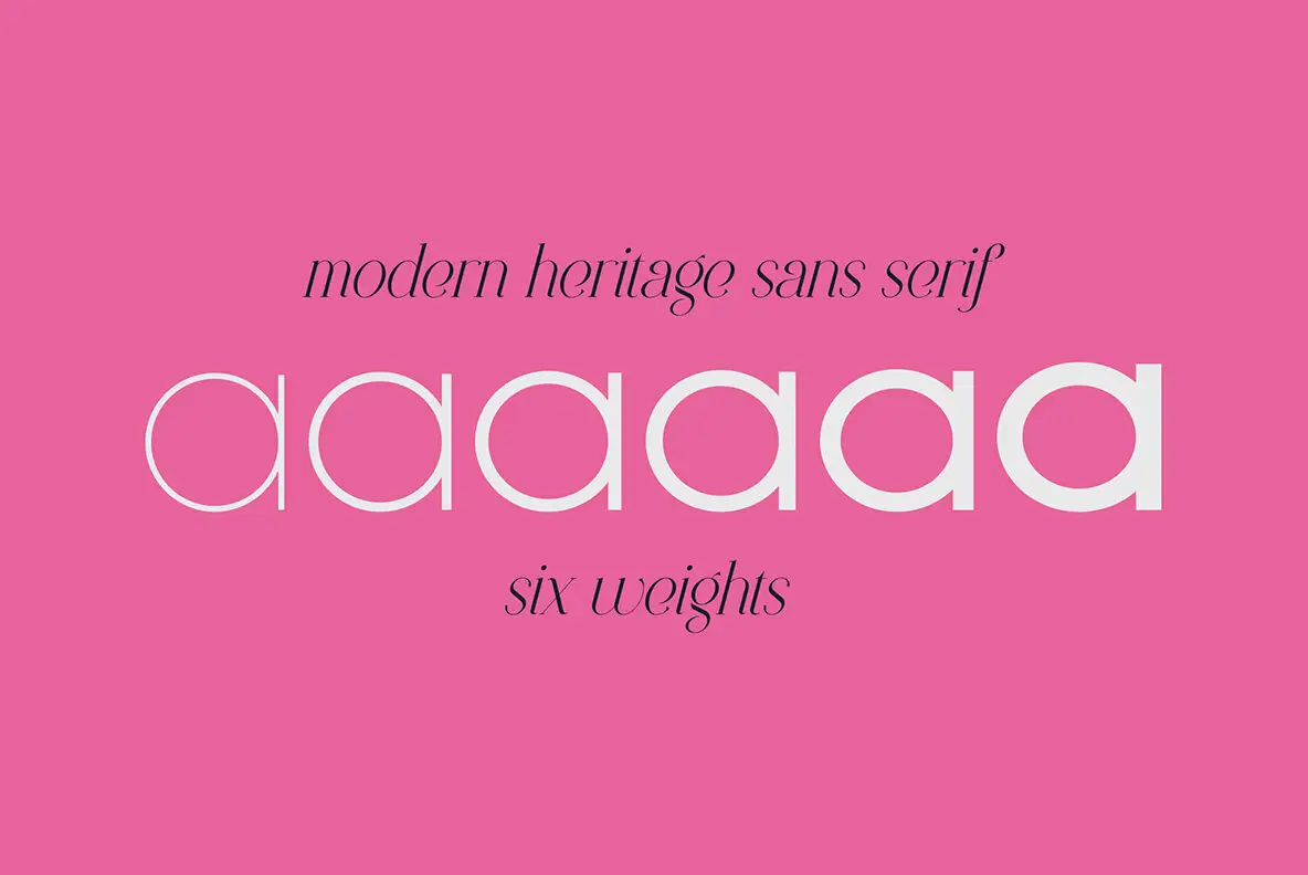 Modern Heritage Font - YouWorkForThem