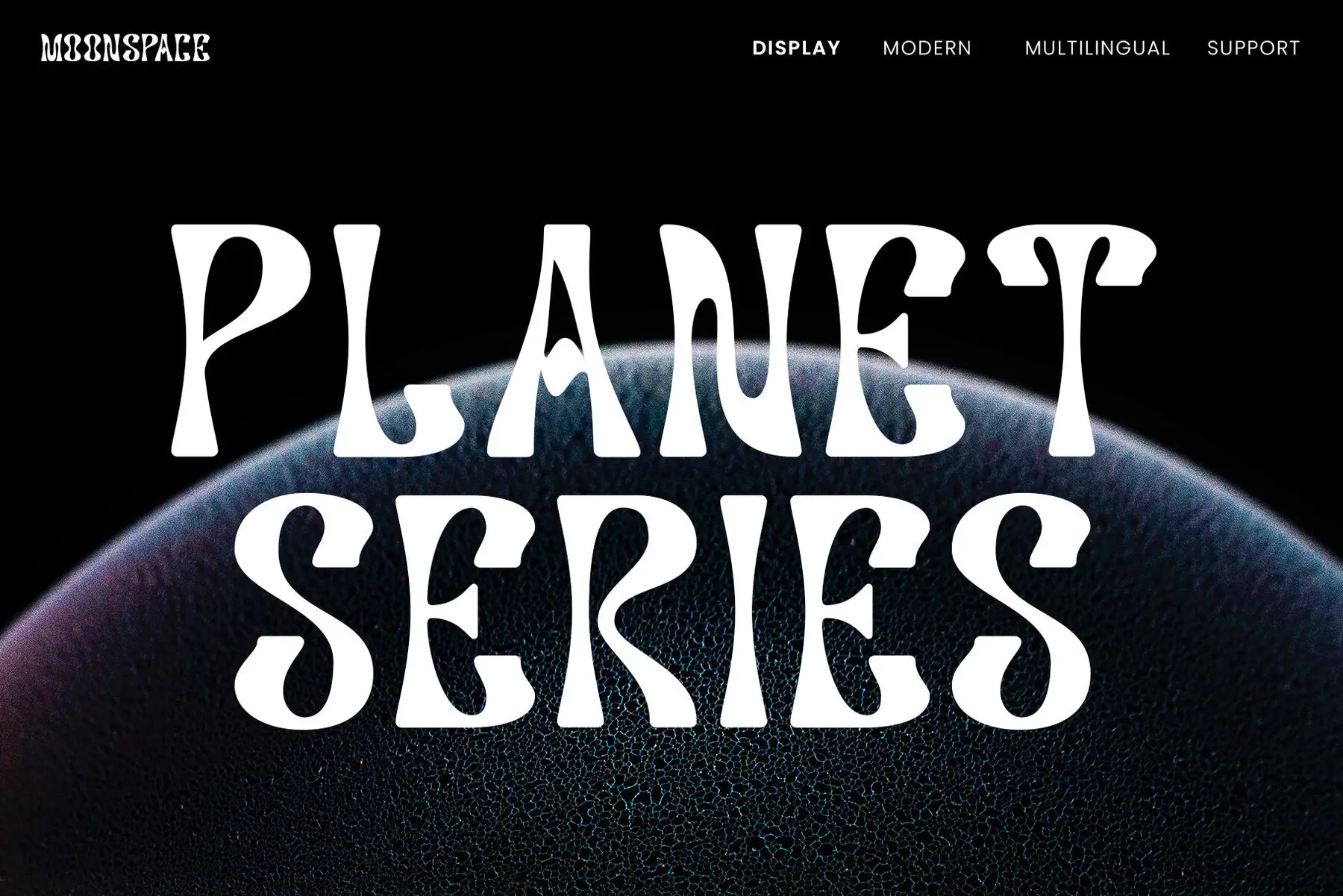 Moonspace Font - YouWorkForThem