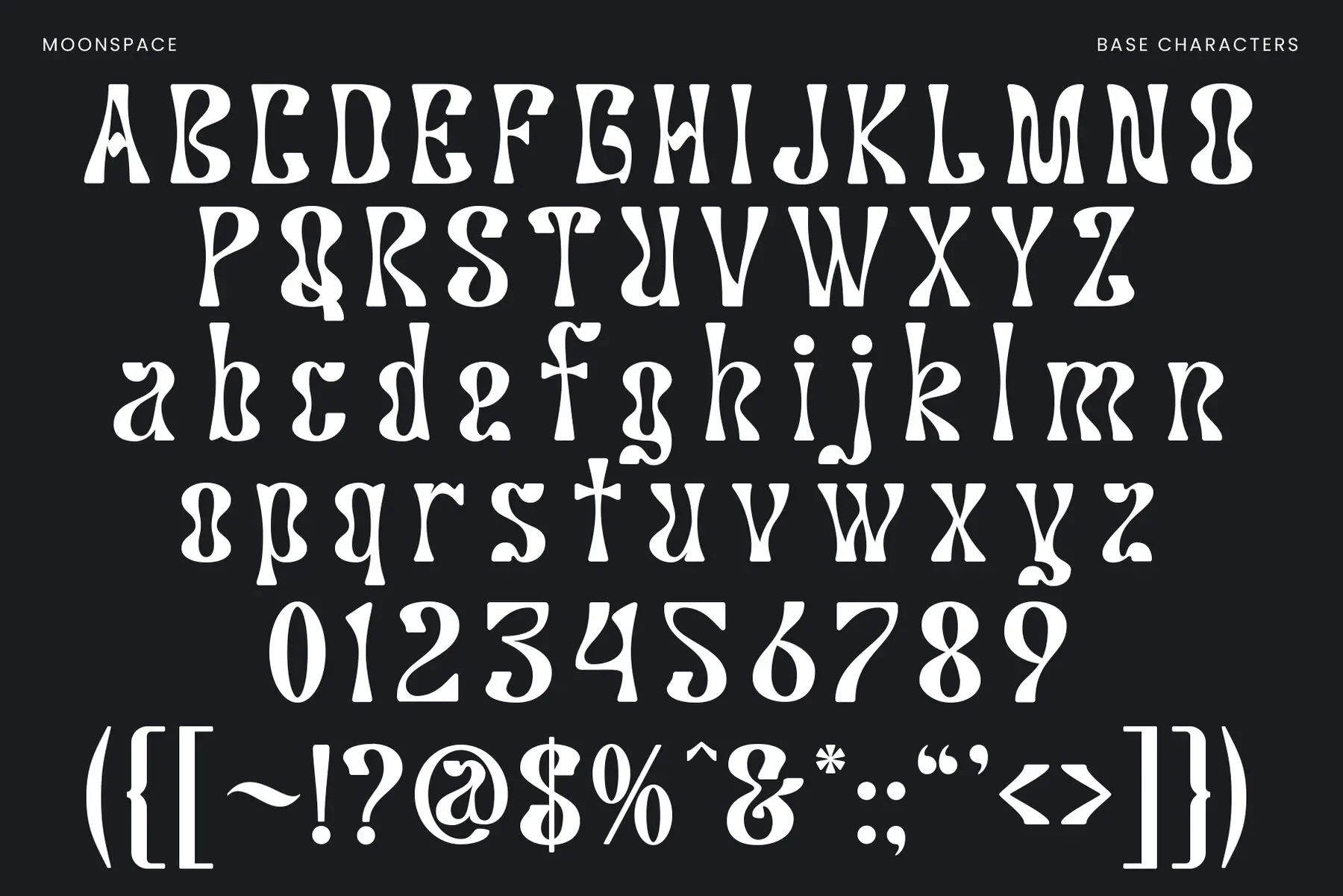 Moonspace Font - YouWorkForThem