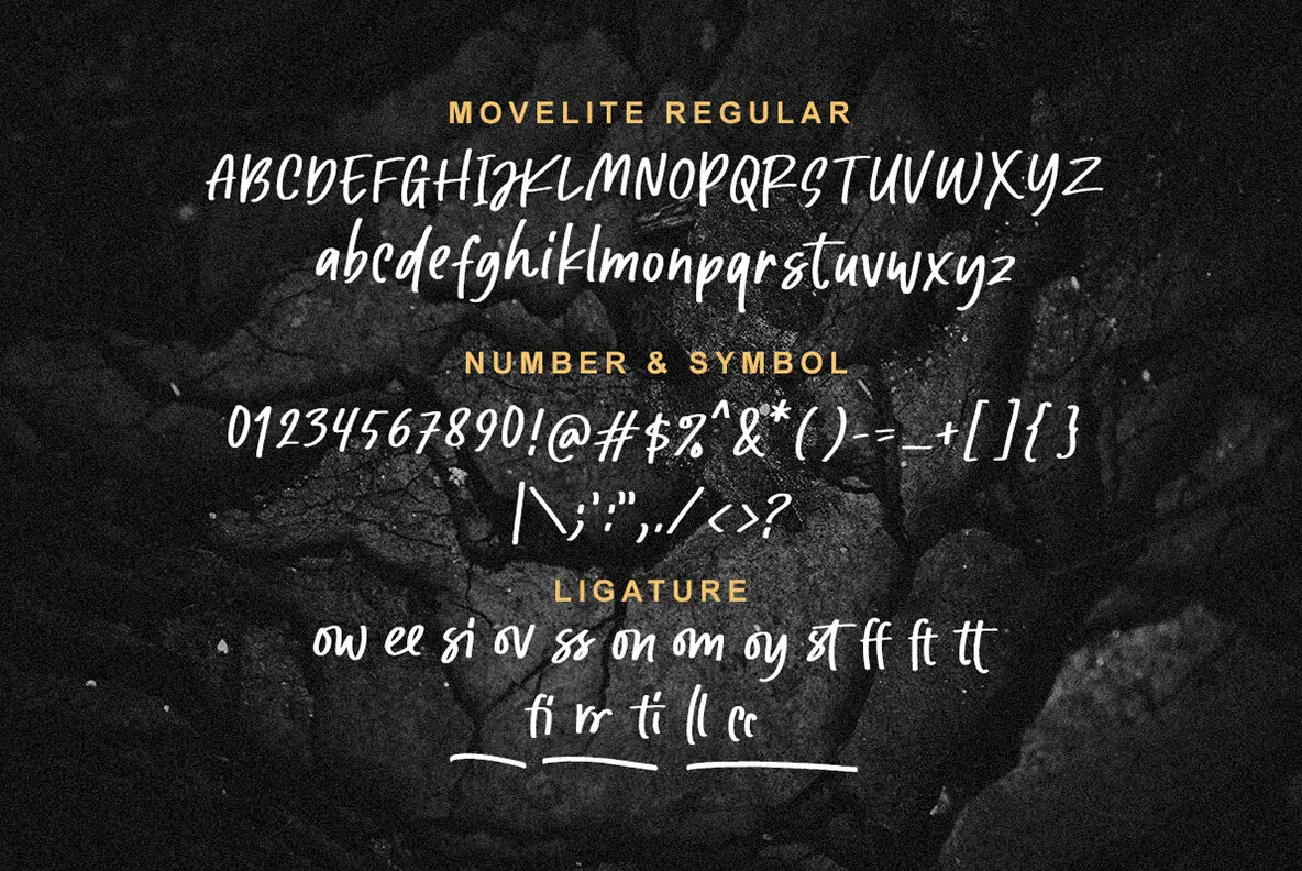 Movelite Font - YouWorkForThem