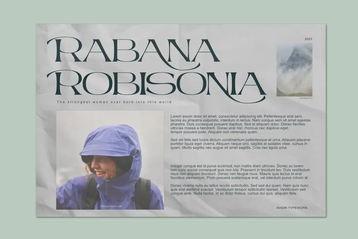 Sosa Font - YouWorkForThem