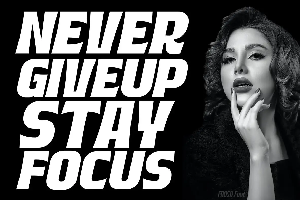 Frosh Font - YouWorkForThem