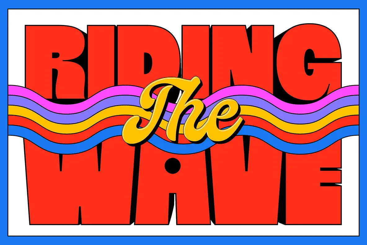 Popwave Font - YouWorkForThem