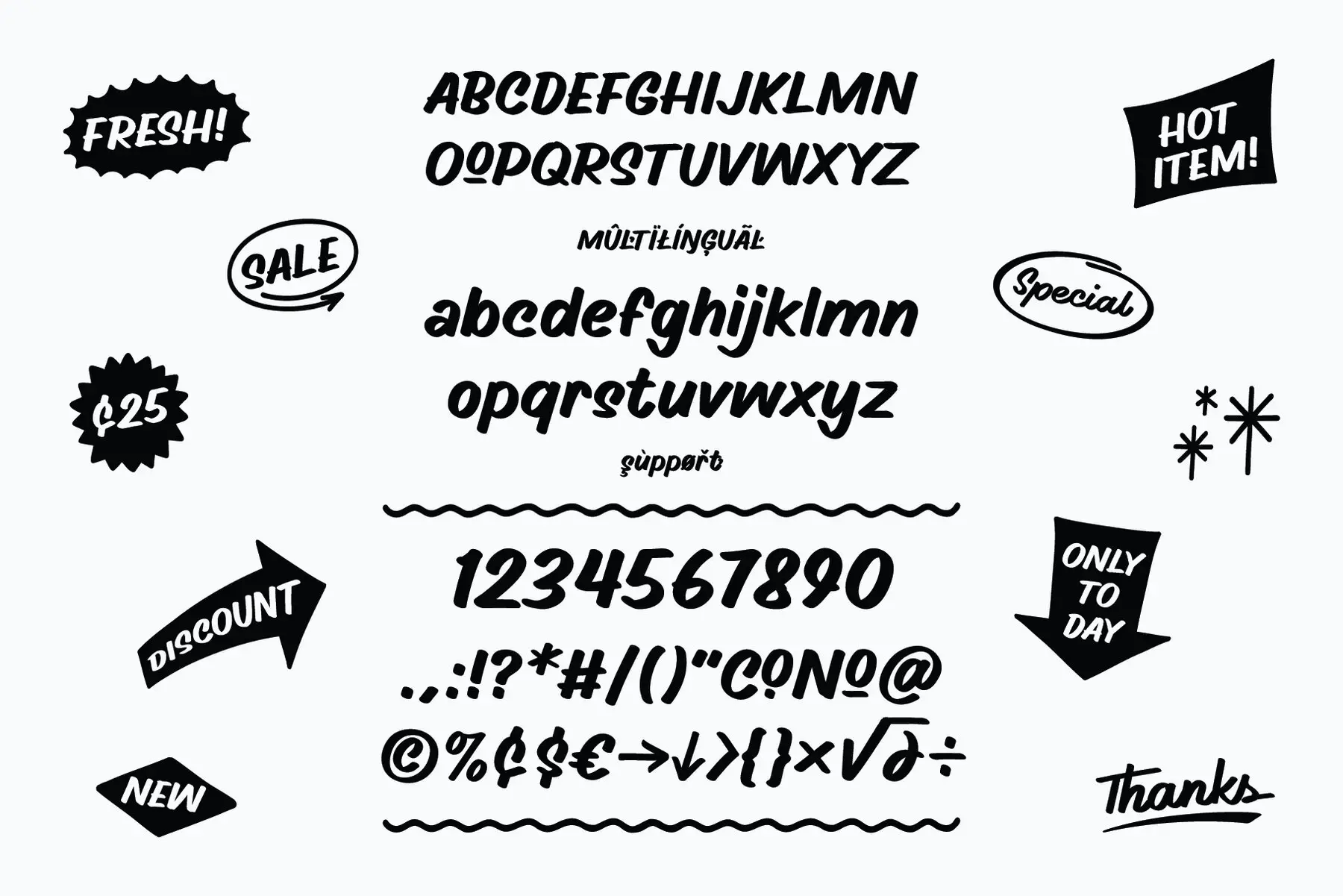 Flatface Henrys Font - YouWorkForThem