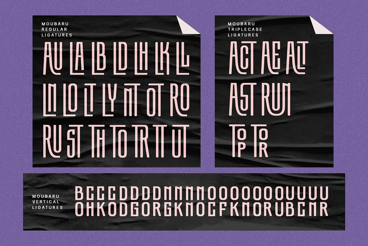 Moubaru Font - YouWorkForThem