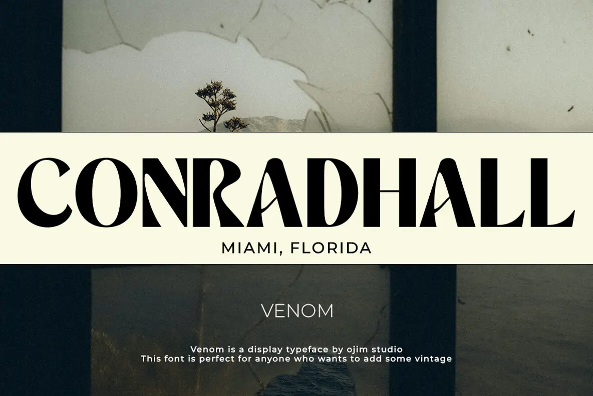 VENOM Font - YouWorkForThem
